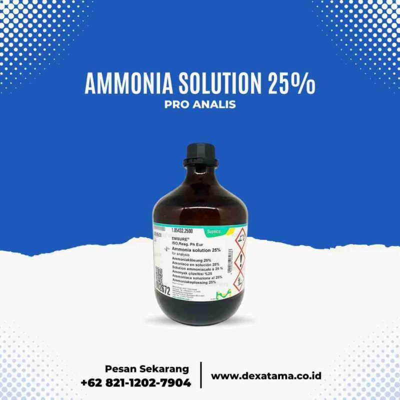 Jual Ammonia Solution 25% Merck - Dexatama.co.id