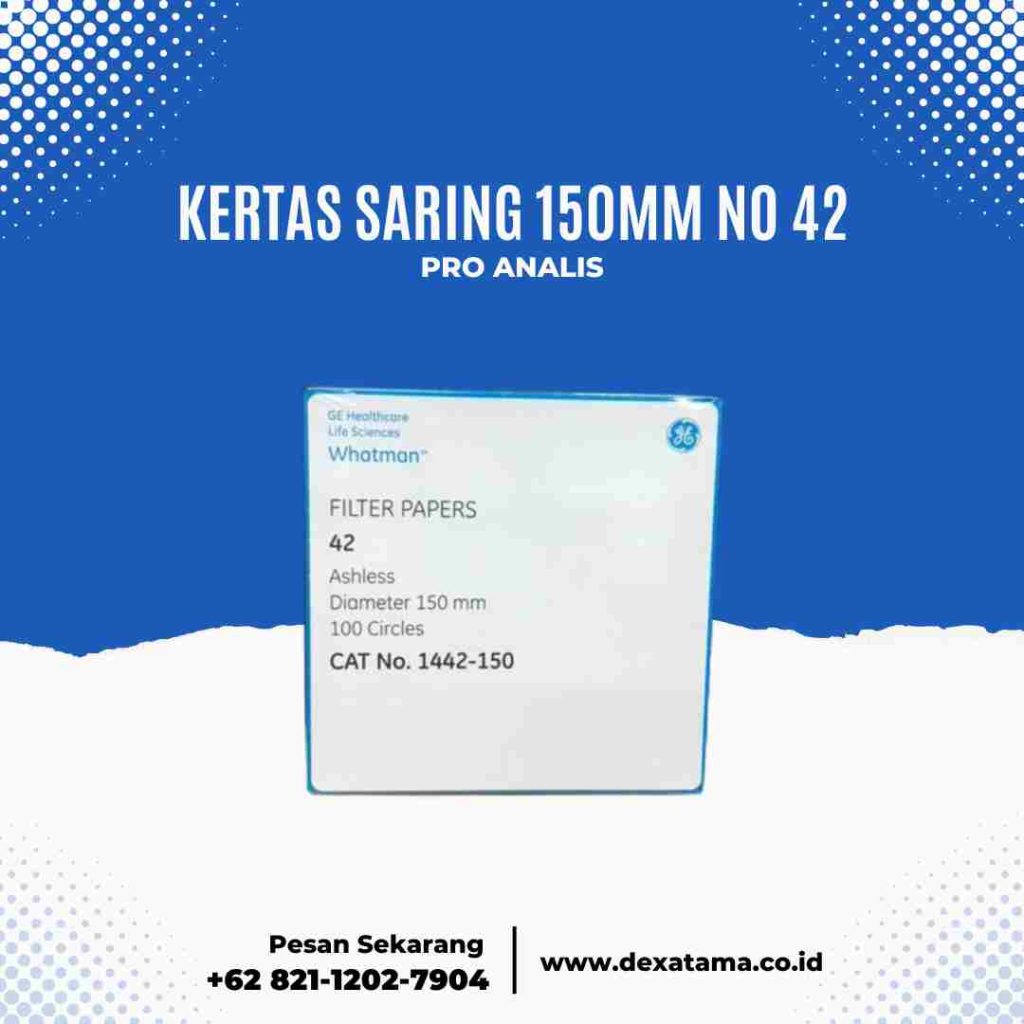 Jual Kertas saring whatman 150mm no 42 - Dexatama.co.id