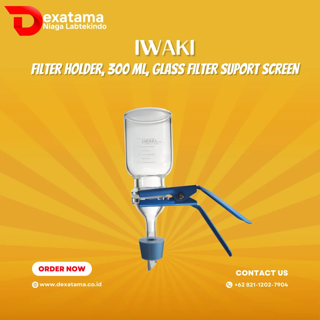 Glass Filter Holder 300 ml Iwaki GFH-47 - Dexatama.co.id