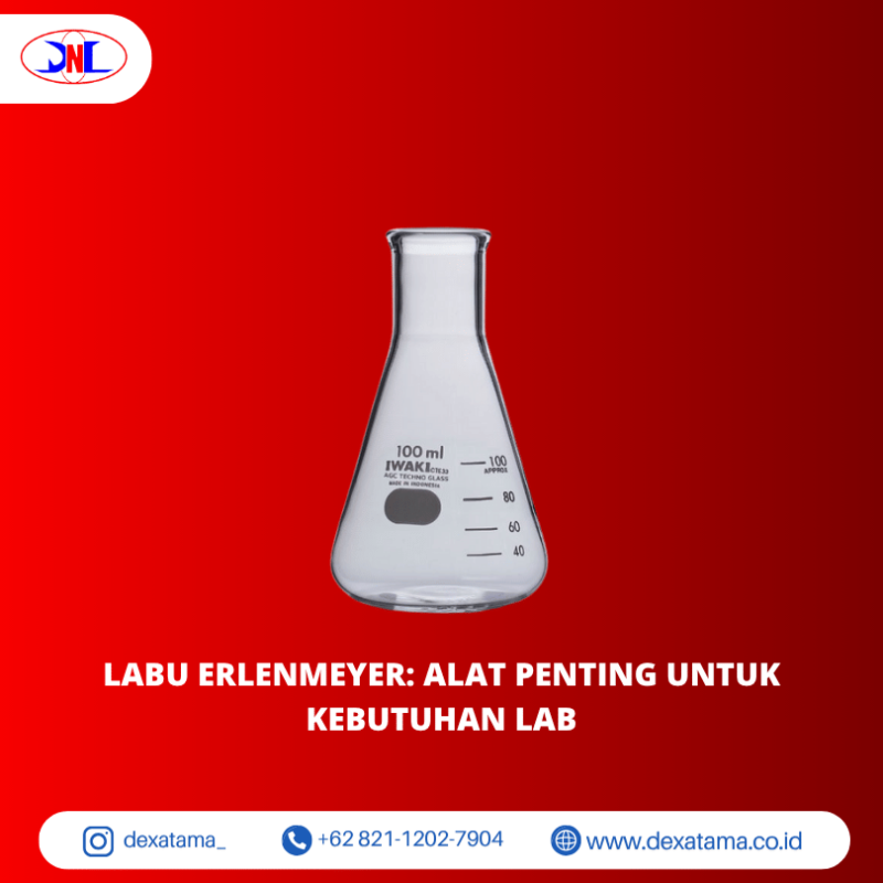 Labu Erlenmeyer: Alat Penting untuk Kebutuhan Lab - Dexatama